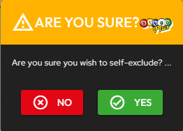 Self Exclusion – BingoPlus